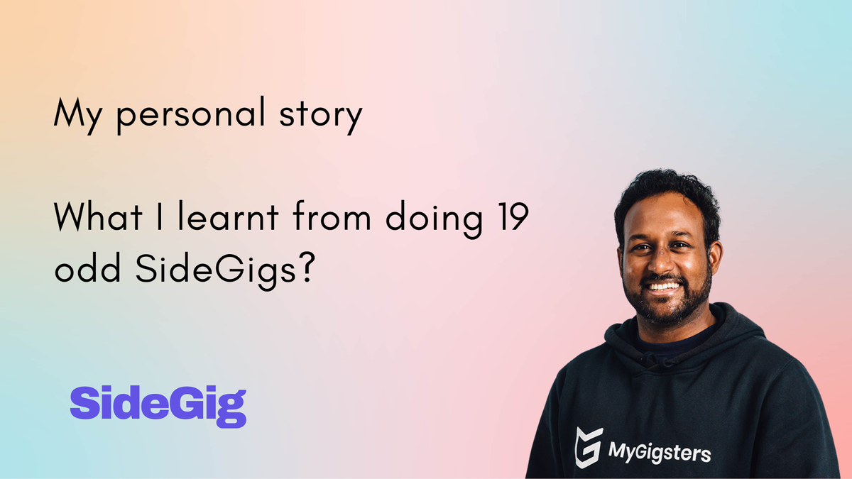 Lets Gig! - Benji’s journey through 19 side-gigs